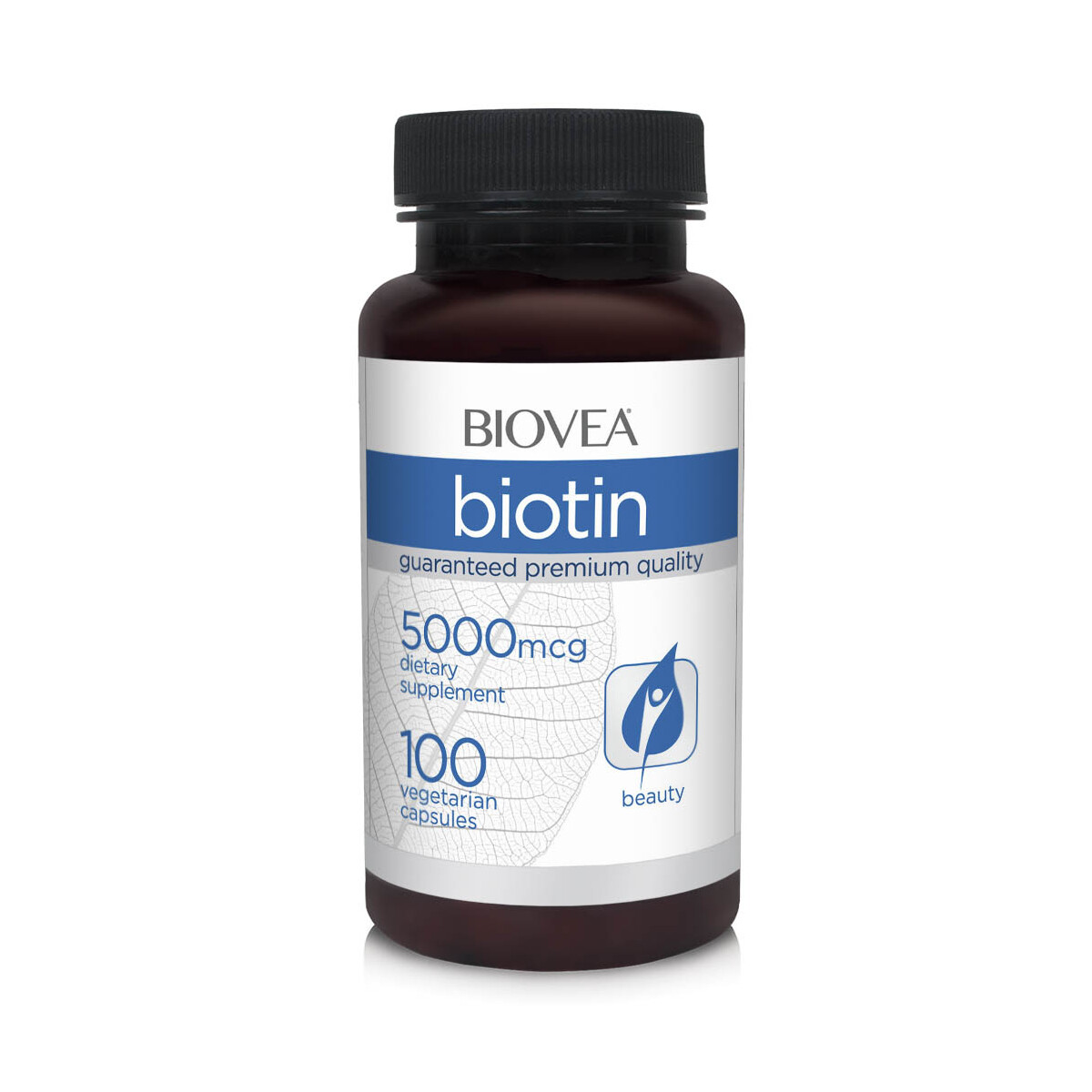 Biovea Biotin 5000Mcg 100 Vegetarian Capsules - healyness - online st ...